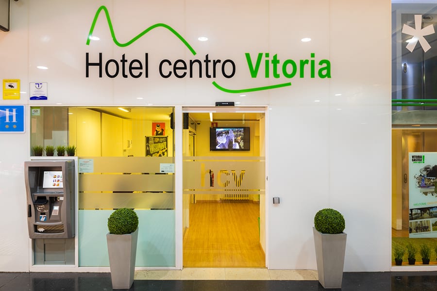 Auto check-in | Hotel Centro Vitoria. Official Website